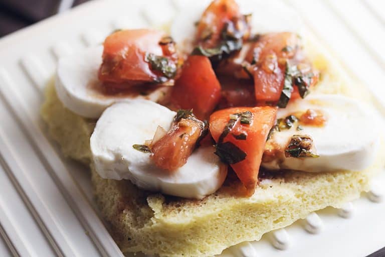 Low Carb Caprese Panini Sandwich • Low Carb with Jennifer