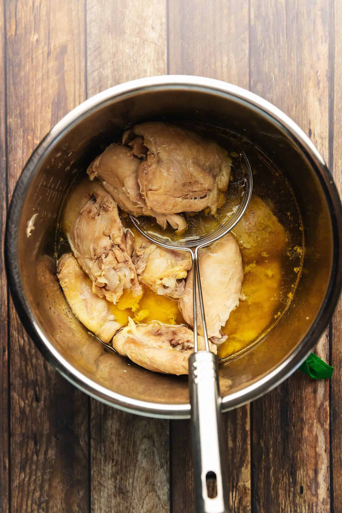 Instant Pot Bone In Chicken Thighs • Low Carb with Jennifer
