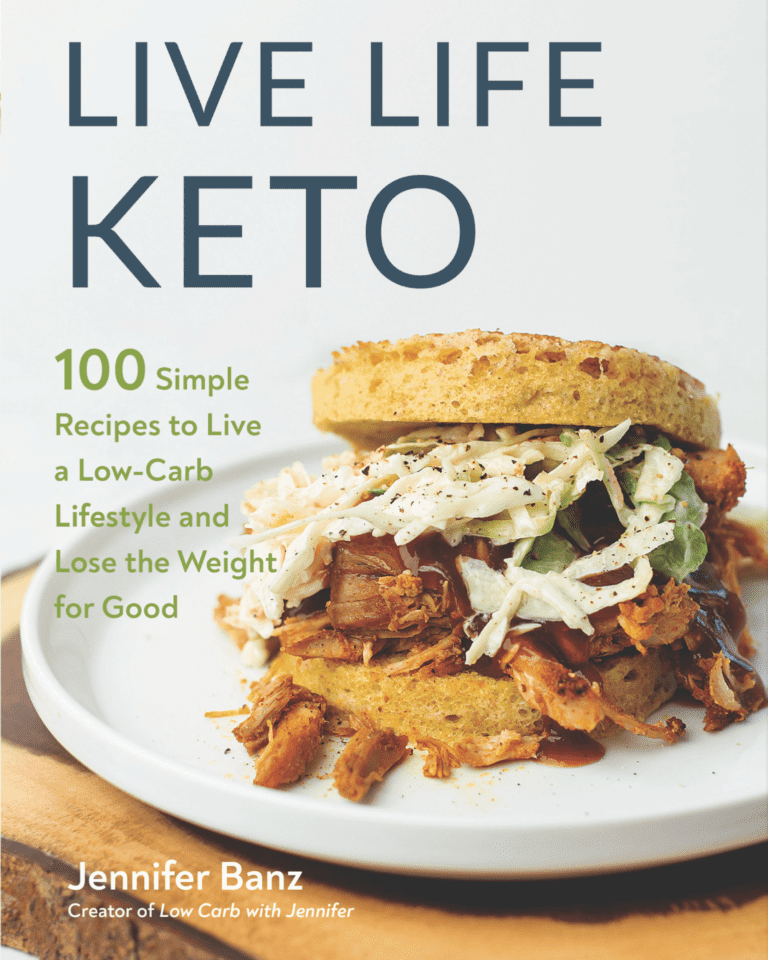 Live Life Keto Cookbook • Low Carb with Jennifer