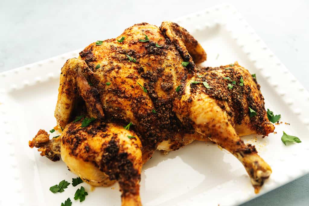 Spatchcock Chicken Recipe - Step-by-Step Tutorial • Low Carb with Jennifer