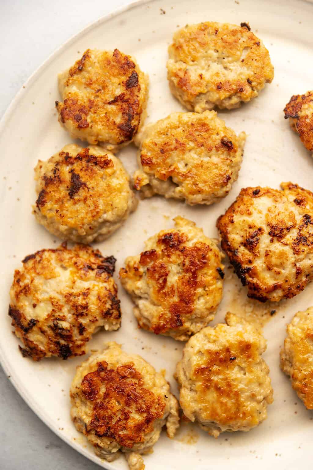 3 Ingredient Ranch Chicken Fritters • Low Carb with Jennifer