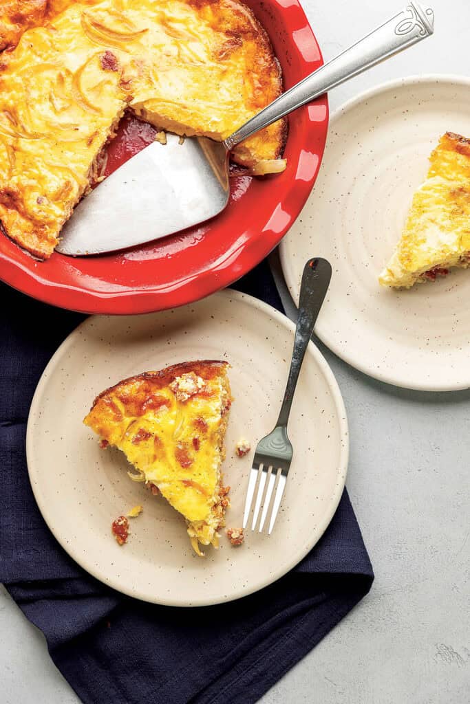 Crustless Quiche Lorraine • Low Carb with Jennifer
